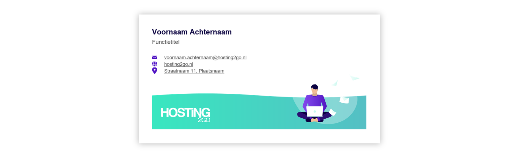 E-mailhandtekeningen: slim inzetten, zelf maken & 21 tips - Hosting2GO
