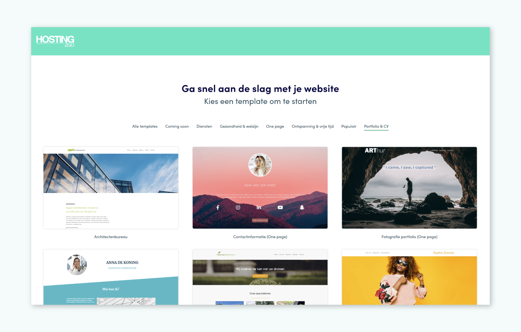 Portfolio website maken voor creatives; zo makkelijk is het